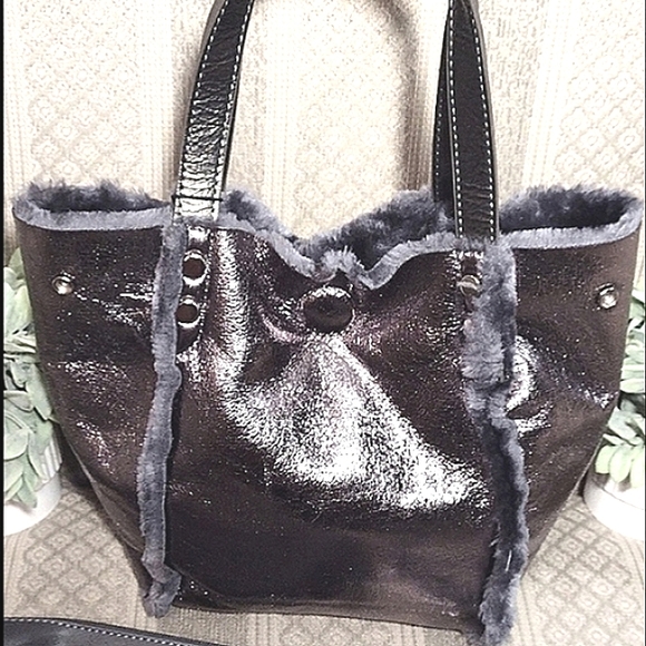 alex max | Bags | Nwt Alex Max Convertible Pewter Sachel Pouch | Poshmark